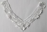 China Factory Custom Clothing with Decorative Cut Lace Neck Collar Embroidery Quick Production Available for sale