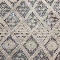 China Cotton Soluble Embroidery Lace Fabric for Spring and Summer Fashion for Shirt Tops and Skirts for sale
