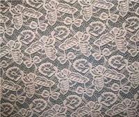 China Nylon Spandex Stretch Lace Fabric Elastic Hollow Flower Knitting Mesh for Female Wedding Dresses and Garments Accessories for sale