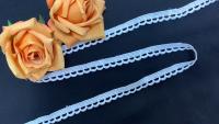 China Single Sided Milk Silk Water-soluble Embroidery Lace Trim, Barcode Lolita Dog Tooth Wavy Edge, Non Stretch Clothing Accessories for sale