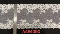 China NYLON SPANDEX WIDE LACE TRIM,LARGE EDGE LACE,ELEGANT BROAD LACE BORDER, for sale