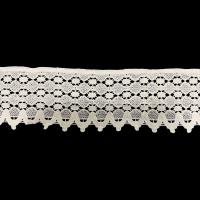 China HIGH-QUALITY COTTON WATER-SOLUBLE CUSTOM EMBROIDERY LACE FOR WEDDING AND PARTY DRESSES for sale
