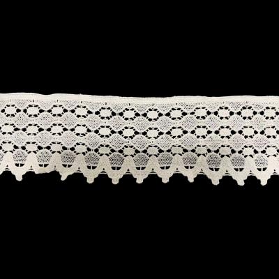 China HIGH-QUALITY COTTON WATER-SOLUBLE CUSTOM EMBROIDERY LACE FOR WEDDING AND PARTY DRESSES for sale