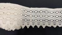China HIGH-QUALITY COTTON WATER-SOLUBLE CUSTOM EMBROIDERY LACE FOR WEDDING AND PARTY DRESSES for sale