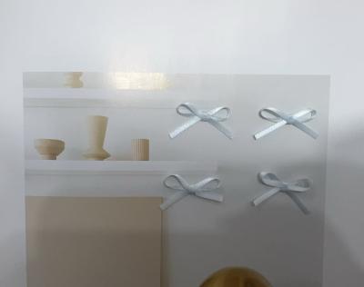China Handmade DIY Mini Polyester Satin Ribbon Bow for Candy Perfume Gift Packaging Decoration for sale