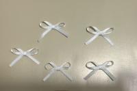China Handmade DIY Mini Polyester Satin Ribbon Bow for Candy Perfume Gift Packaging Decoration for sale