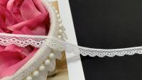 China Chic Tiered Openwork Oval Hole Nylon Spandex Elastic Lace Trim for Daily Dress Vintage Handcraft Embellishment for sale