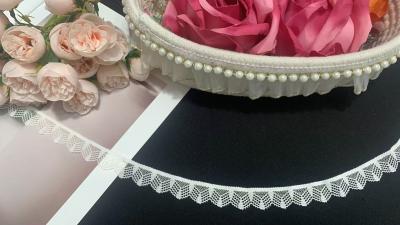 China Neat Triangle Honeycomb Mesh Nylon Spandex Elastic Lace Trim for Lingerie Underwear Pajama DIY Garment Decro for sale