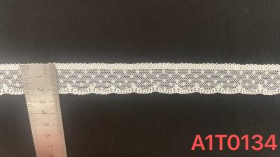 China 2.5cm Lightweight Openwork Lace Trim with Fine Knitting, Perfect For Ethnic Wear and Wedding Decor for sale