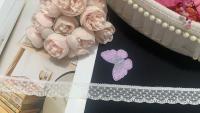 China 2.5cm Lightweight Openwork Lace Trim with Fine Knitting, Perfect For Ethnic Wear and Wedding Decor for sale