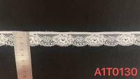 China Elegant Vintage Floral Nylon Lace Trim with Mesh Openwork for Women's Dresses, Blouses and Home Textile for sale