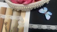 China Elegant Vintage Floral Nylon Lace Trim with Mesh Openwork for Women's Dresses, Blouses and Home Textile for sale