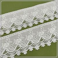 China Middle East Cotton Lace Trim Vintage Style Suitable for Fashion Apparel Embellishments Textile Crafts and Accessories for sale
