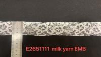 China Vintage Eco-Friendly French Lace Mesh Fabric Water-Soluble Embroidery LACE Trim for Women's Dresses & Home Decor for sale