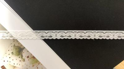 China Vintage  Bloom Streach Lace Trim, Soft Nylon Knitted Floral Border For Summer Dresses & Undergarments for sale