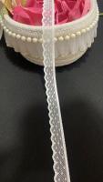 China 1.8cm Airy Honeycomb Mesh Lace Trim, Lightweight Elastic Border For Lingerie and Baby Clothes for sale