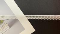 China 1.5cm Classic Hollow-out Flower Pattern Soft Stretch Lace Trim for Underwear , Dresses and DIY Sewing Projects for sale