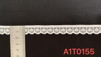 China 1.5cm Classic Hollow-out Flower Pattern Soft Stretch Lace Trim for Underwear , Dresses and DIY Sewing Projects for sale