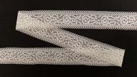 China Premium 3cm Floral Hollow Lace Tape High Elastic Comfort Lingerie Trim for Garment Sewing DIY for sale