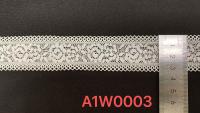 China Premium 3cm Floral Hollow Lace Tape High Elastic Comfort Lingerie Trim for Garment Sewing DIY for sale