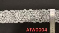 China 6cm No Irritation Stretch Flower Lace Trim Ideal for Intimates, Slip Dresses & Handmade Clothing Embellishment for sale