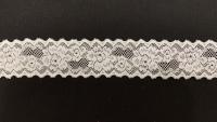 China 4cm Multi-Use Elastic Hollow Flower Lace Trim Premium Sewing Supply For Underwear, Dresses & Handcrafts for sale