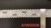 China 4cm Multi-Use Elastic Hollow Flower Lace Trim Premium Sewing Supply For Underwear, Dresses & Handcrafts for sale