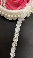 China 2cm Multi-Use Elastic Hollow Flower Lace Trim Premium Sewing Supply For Underwear, Dresses & Handcrafts for sale
