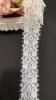 China 6cm Skin-Friendly Nylon Spandex Hollow Floral Stretch Lace Trim Anti-Roll Edging for Lingerie, Wedding Dresses & DIY Sewing Crafts for sale