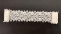 China 6cm Skin-Friendly Nylon Spandex Hollow Floral Stretch Lace Trim Anti-Roll Edging for Lingerie, Wedding Dresses & DIY Sewing Crafts for sale