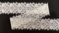 China 6cm Skin-Friendly Nylon Spandex Hollow Floral Stretch Lace Trim Anti-Roll Edging for Lingerie, Wedding Dresses & DIY Sewing Crafts for sale