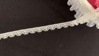 China 1.5CM High Recovery Spandex Nylon Floral Hollow Lace Trim Comfort Stretch Border for Intimates, Slip Dresses & Garment Embellishment for sale