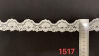 China 3.5CM Delicate Hollow Floral Polyamide Stretch Lace Trim Non-Irritating Elastic Tape for Bra, Bridal Gowns & DIY Clothing Projects for sale