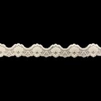 China 3.5CM Delicate Hollow Floral Polyamide Stretch Lace Trim Non-Irritating Elastic Tape for Bra, Bridal Gowns & DIY Clothing Projects for sale