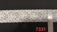 China 6CM Vintage Romantic Hollow Floral Elastic Lace Trim Durable Spandex Edging for Lingerie, Formal Dresses & Home Textile DIY for sale