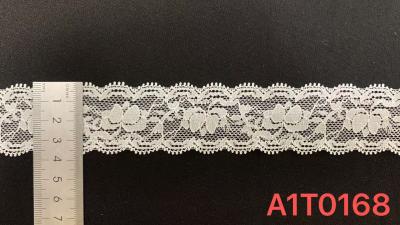 China 3.9cm Hollow-out Lace Trim with Diamond Pattern and Scalloped Border for Wedding Dresses and Kids Clothing Decoration for sale