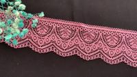 China 5.5CM Romantic Retro Hollow Floral Spandex Elastic Lace Edging Wear-resistant Stretch Trim for Underwear, Evening Dresses & Curtain Textile DIY for sale