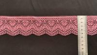 China 5.5CM Romantic Retro Hollow Floral Spandex Elastic Lace Edging Wear-resistant Stretch Trim for Underwear, Evening Dresses & Curtain Textile DIY for sale