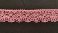 China 5.5CM Romantic Retro Hollow Floral Spandex Elastic Lace Edging Wear-resistant Stretch Trim for Underwear, Evening Dresses & Curtain Textile DIY for sale