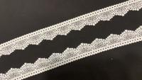 China 3CM Classic Vintage Hollow Blossom Elastic Lace Ribbon Flexible Spandex Trimming for Lingerie Slips, Formal Outfits & Pillowcase DIY Projects for sale