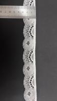 China 3CM French Romantic Hollow Floral Stretch Lace Trim Stretchy Spandex Border for Wedding Dresses, Bra Lingerie & Household Fabric Decoration DIY for sale