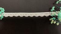 China 1.5CM Timeless Vintage Hollow Flower Elastic Lace Trimming Elastic Spandex Edging for Intimates, Wedding Formal Dresses & Home Linen DIY Making for sale