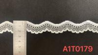 China 1.7cm hobo luxury dot nylon spandex lace trim, sheer lightweight lace for birthday dresses & flowy skirts for sale