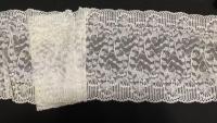 China A1Z014# Elastic Floral Stretch Lace Trim, Nylon Spandex Leaf Pattern Lace Band for Lingerie Dress for sale
