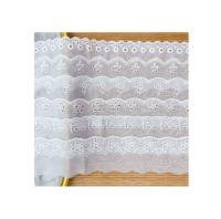 China Vintage Cotton Lace Trim with Scalloped Edge and Middle East Design for Apparel and Home Textile for sale