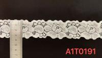 China 3.5cm Vintage Floral Nylon Lace Trim with Double Scalloped Edge for Lingerie and Garment Decoration for sale