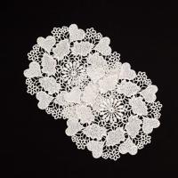 China Eco-Friendly Polyester Embroidery Patches with Heart & Flower Shapes for Ladies' Clothing and Wedding Decor Accessories for sale
