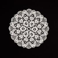 China Eco-Friendly Polyester Embroidery Patches with Heart & Flower Shapes for Ladies' Clothing and Wedding Decor Accessories for sale