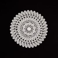 China Eco-Friendly Vintage Embroidered Polyester Water Soluble Embroidery Patches  rotundity Shapes for Wedding Decor Accessories for sale