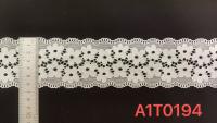China 6.5cm Soft Breathable Floral Hollow Stretch Lace Ribbon White Elastic Lace Accessory Suitable for Skirt Lingerie Handmade Craft Apparel Accessories Large Quantity Supply for sale